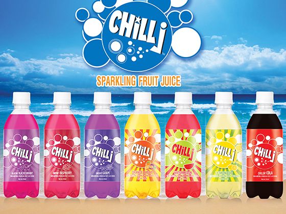 Chill J - Wholesale Sparkling Fruit Juice - Fine Food Wholesalers