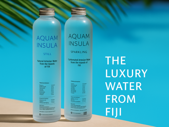 Aquam Insula – Luxury Bottled Water - Fine Food Wholesalers